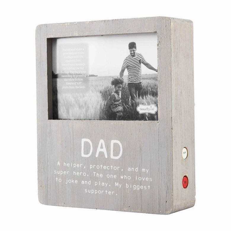 Dad Voice Recorder Block Frame – Bella Bea Boutique, ATX