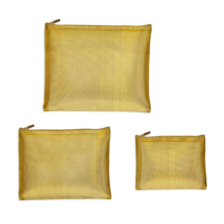 Sheer Mesh Zippered Pouches Set – Bella Bea Boutique, ATX