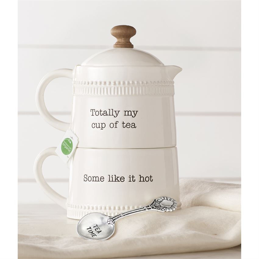 Mud Pie Teapots Mud Pie Baby Little Princess Tea Set Tray, Teapot, 2